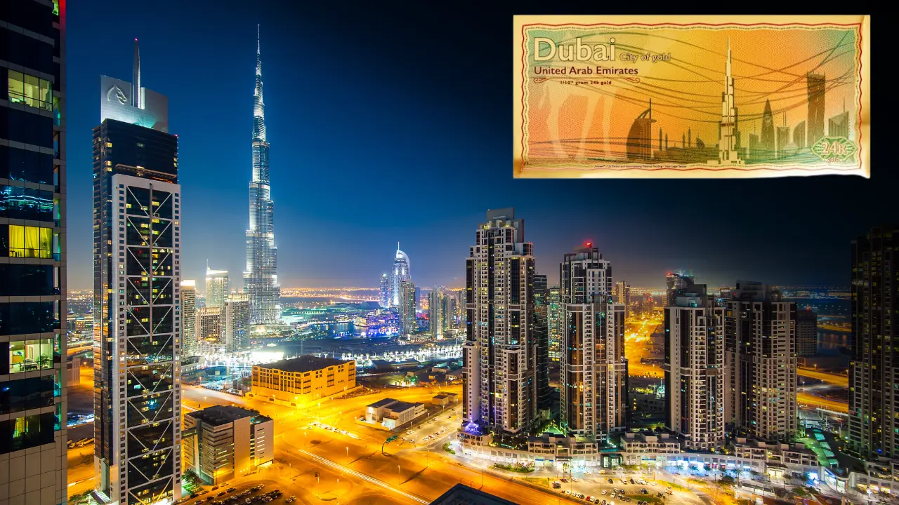 Dubai Unveils First-Ever 24K Gold Note in Exclusive Burj Khalifa ...